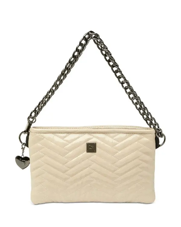 THINK ROYLN Small Quilted Crossbody - Blonde
