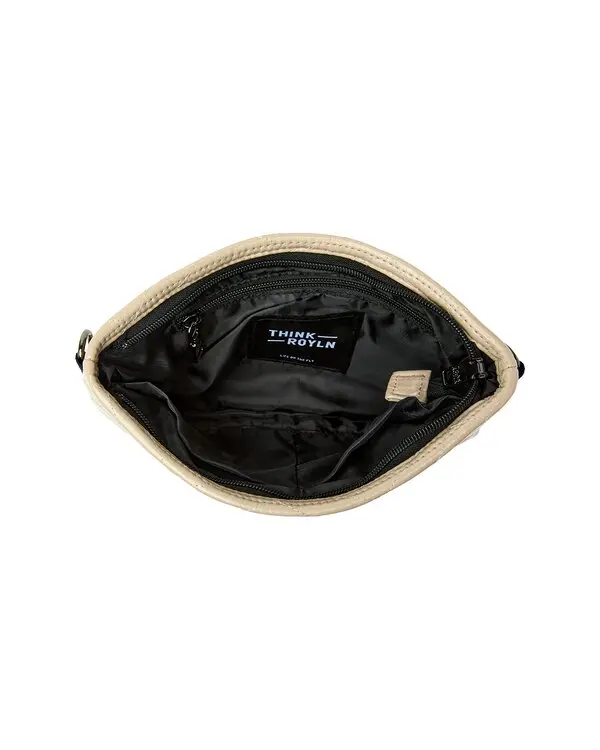 THINK ROYLN Small Quilted Crossbody - Blonde