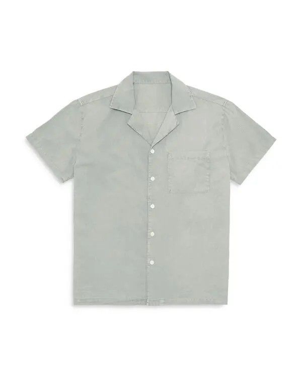 ALEX CRANE Air Cotton Camp Shirt - Riverstone