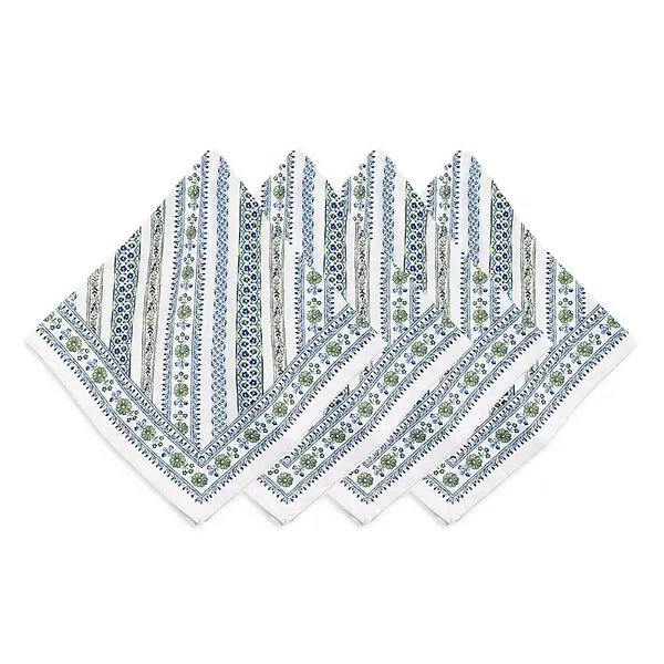 JULISKA Seville Stripe Napkin, Set Of 4 - Green