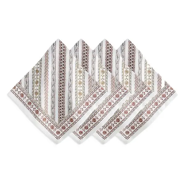 JULISKA Seville Stripe Napkin, Set Of 4 - Natural