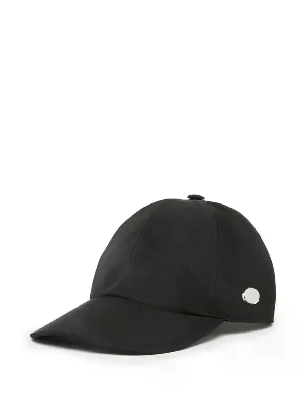 Stella McCartney Panelled Baseball Cap - Black