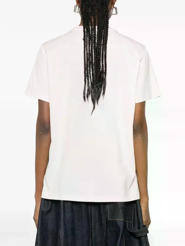 GANNI Printed T-shirt - Pink