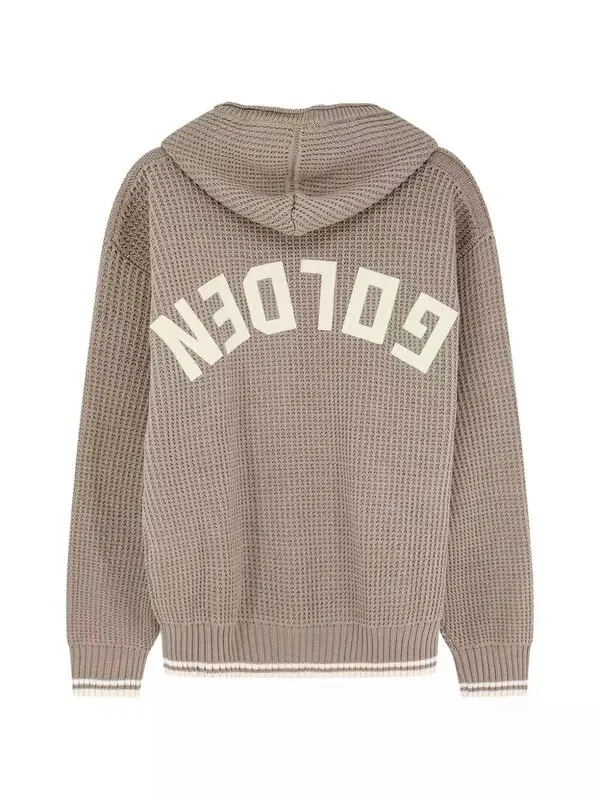 GOLDEN GOOSE Logo Embroidered Hoodie