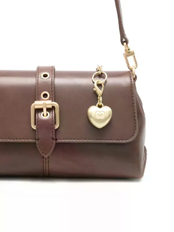 Maje Miss M Leather Shoulder Bag