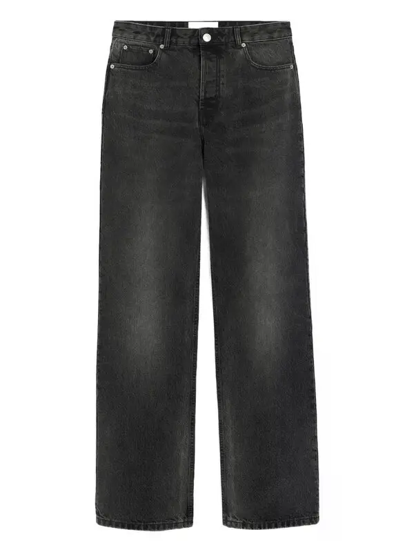 AMI Paris Wide Leg Jeans