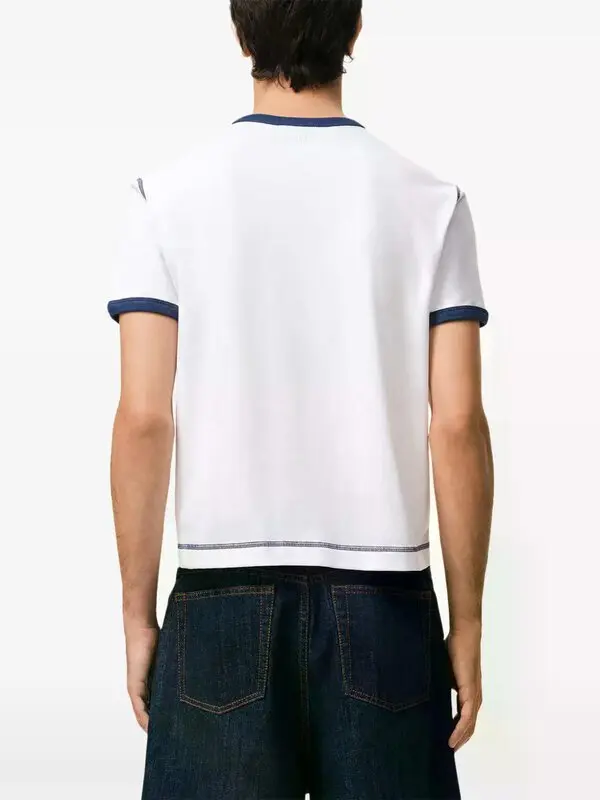 AMI Paris De Coeur Crochet Patch T-shirt