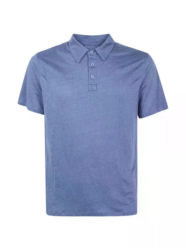 Majestic Filatures Buttoned Polo Shirt