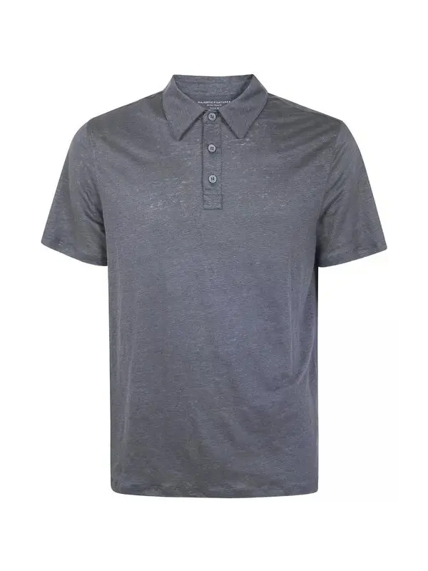 Majestic Filatures Buttoned Polo Shirt
