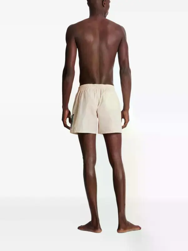 Balmain Printed Swim Shorts - Neutrals