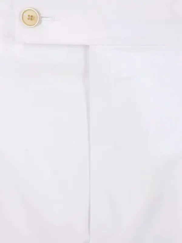 Caruso Buttoned Straight-leg Trousers