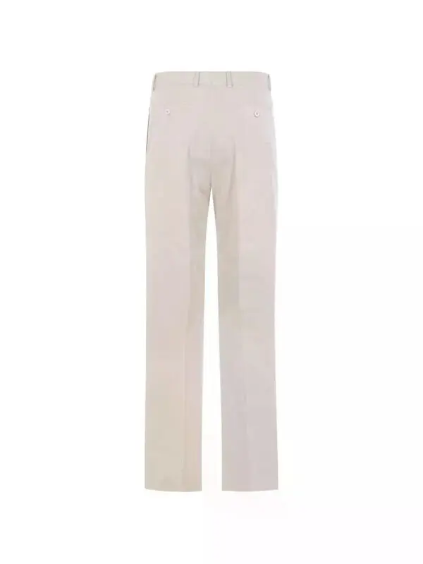 Caruso Buttoned Pleated Trousers