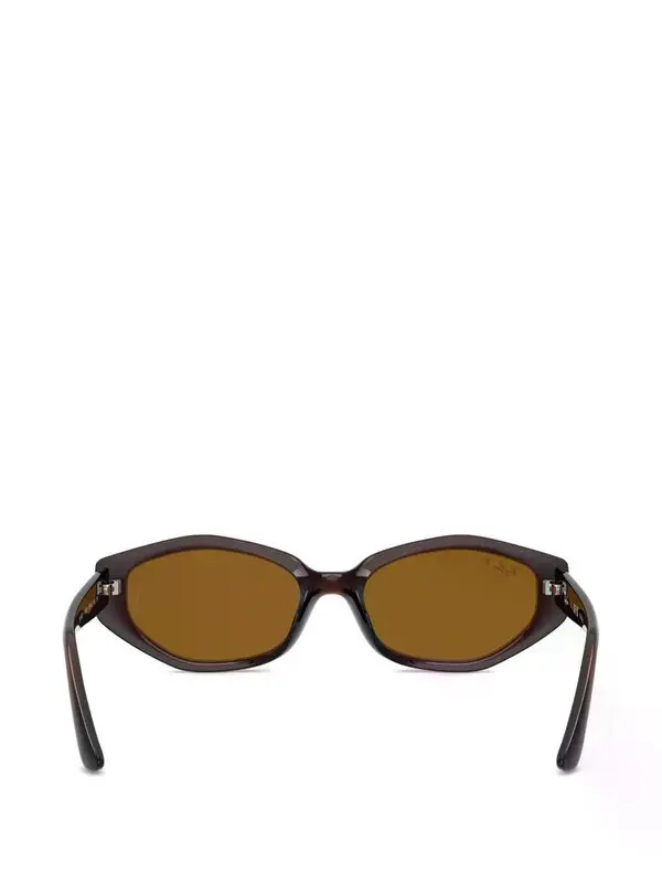 Ray-ban Geometric-frame Sunglasses - Brown