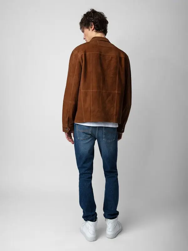 Zadig&Voltaire Suede Kuba Jacket