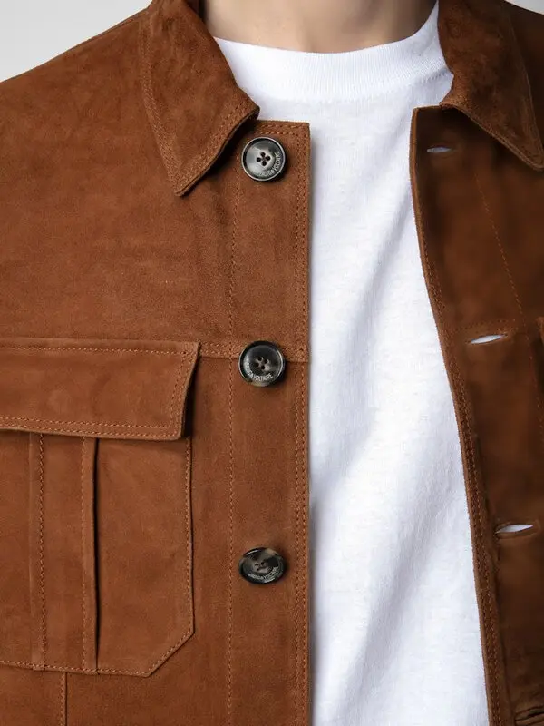 Zadig&Voltaire Suede Kuba Jacket