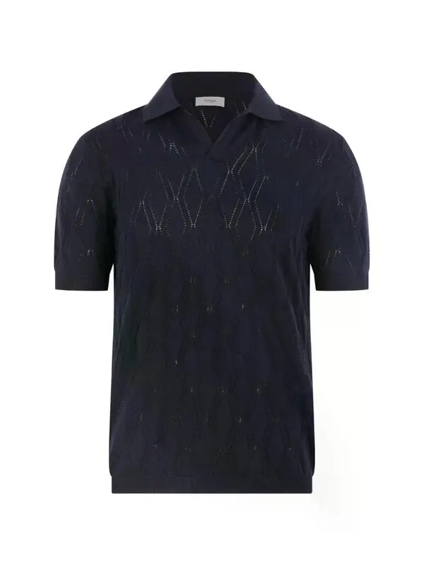 Agnona Diamond-pattern T-shirt