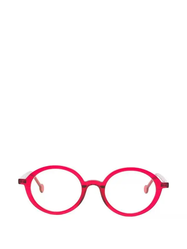 L.A. EYEWORKS Round Frame Eyeglasses