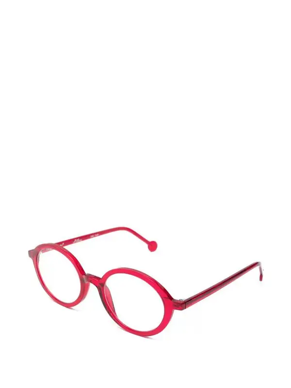 L.A. EYEWORKS Round Frame Eyeglasses