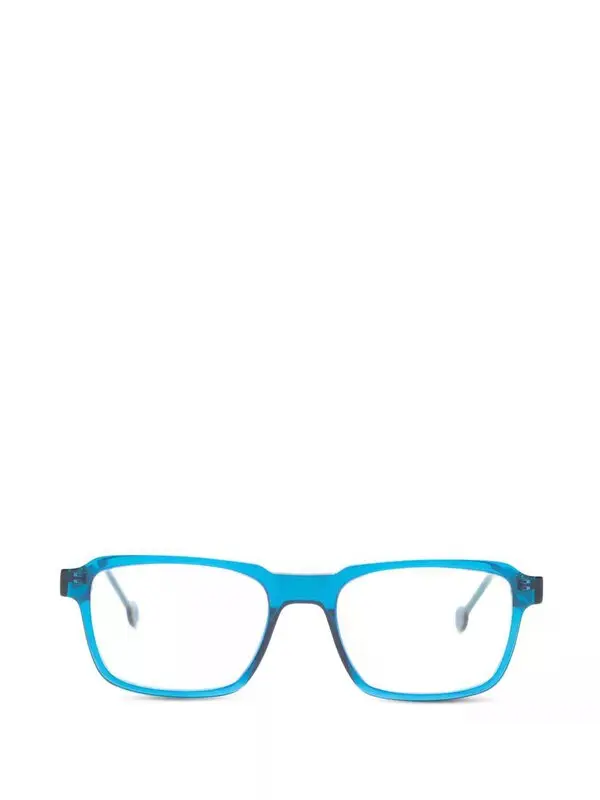 L.A. EYEWORKS Dan Square-frame Glasses - Blue