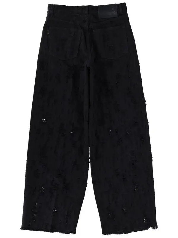 HAIKURE Bethany Bull Destroy Jeans - Black