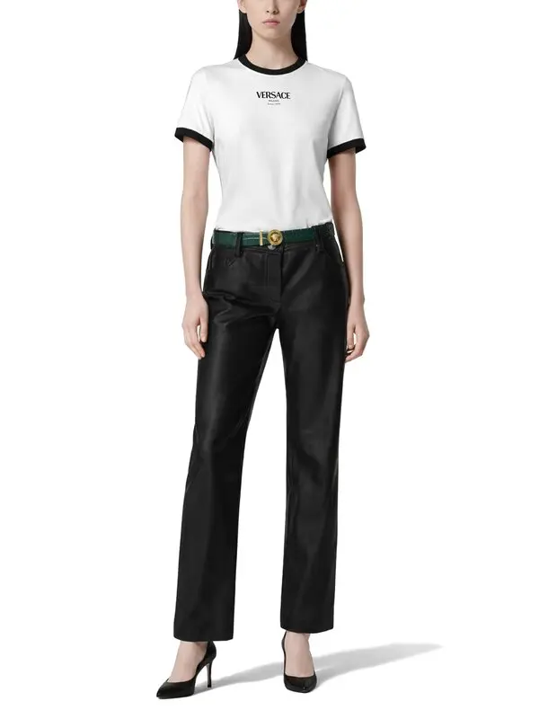 Versace T-shirt With Logo - White
