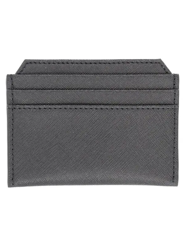 VIVIENNE WESTWOOD Card Holder With "orb" Detail - Black