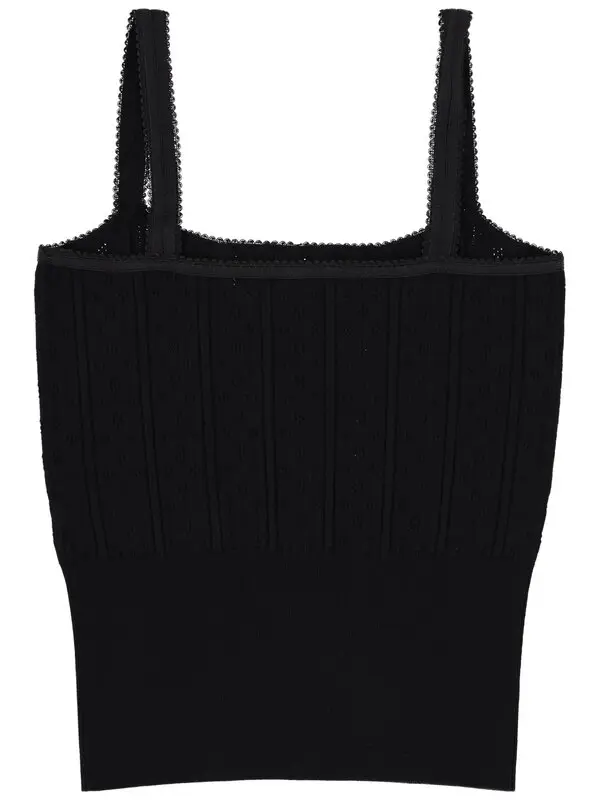 JW Anderson Top With Bow Detail - Black