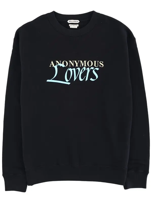 JW Anderson Printed Sweatshirt - Black