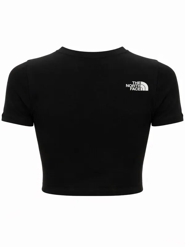 The North Face Cropped T-shirt - Black