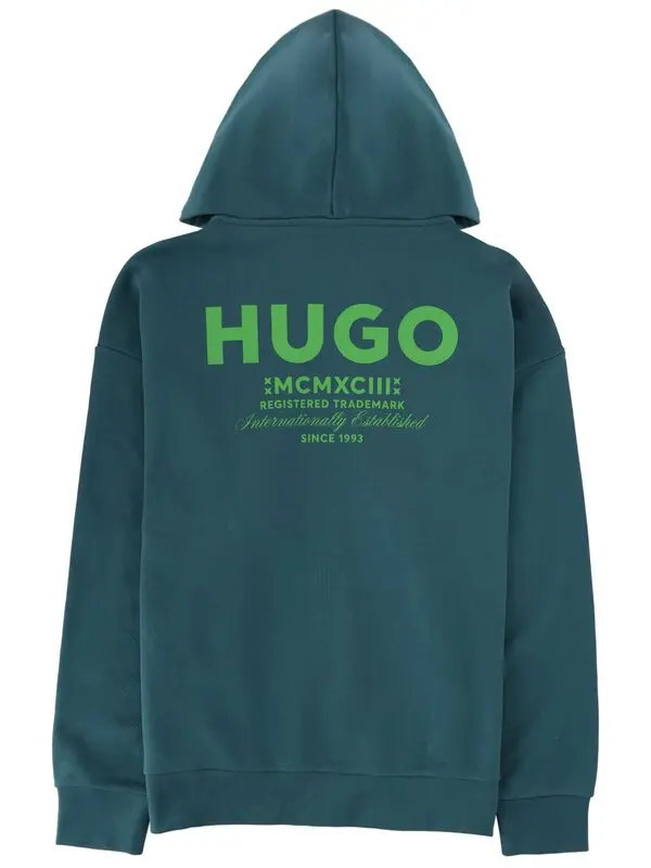 Hugo Zippered Sweatshirt With Logo