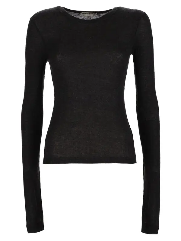 JW Anderson Long-sleeved T-shirt - Charcoal