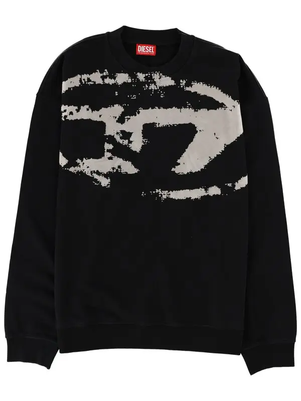 DIESEL® Crewneck Sweatshirt - Black