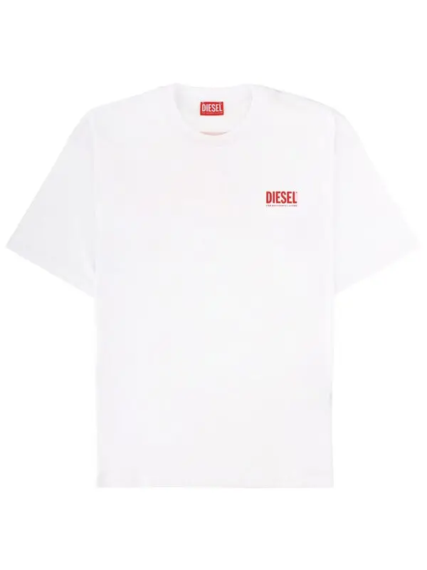 DIESEL® T-shirt "t-boxt-bisk - White