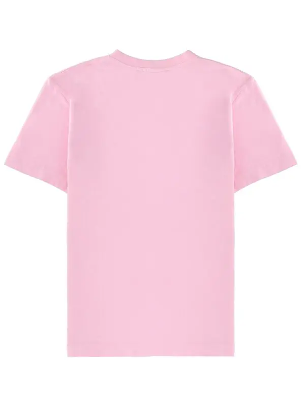 Jacquemus Grosgrain Short Sleeve T-shirt - Pink