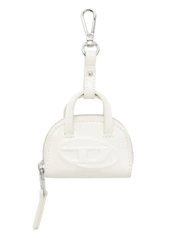 DIESEL® Keychain "1dr Dome - White