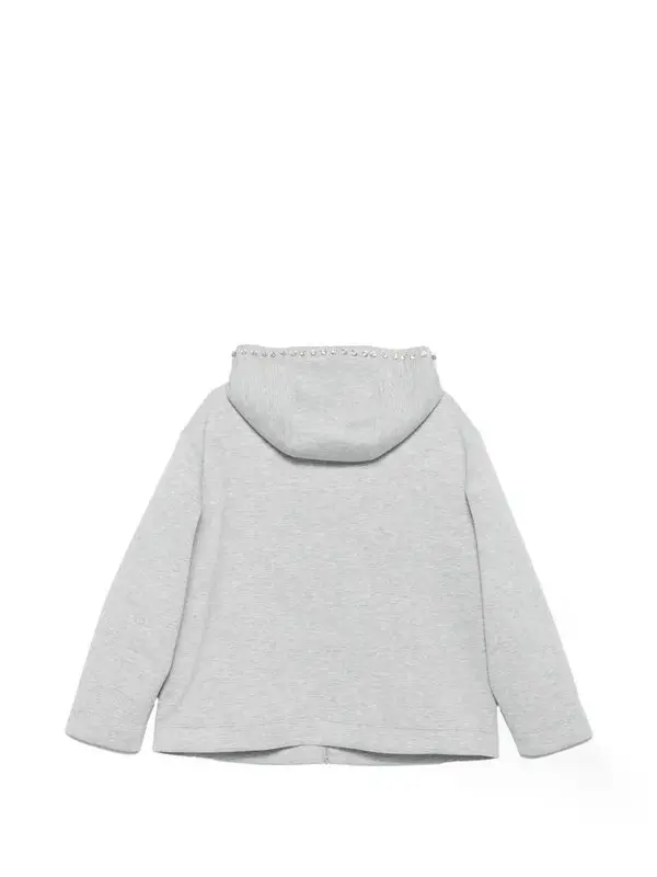 Marina Rinaldi Embellished Hooded Jacket