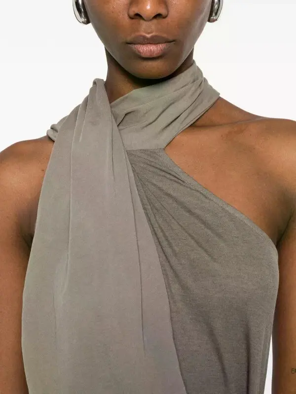ENTIRE STUDIOS Sleeveless Draped-design Top