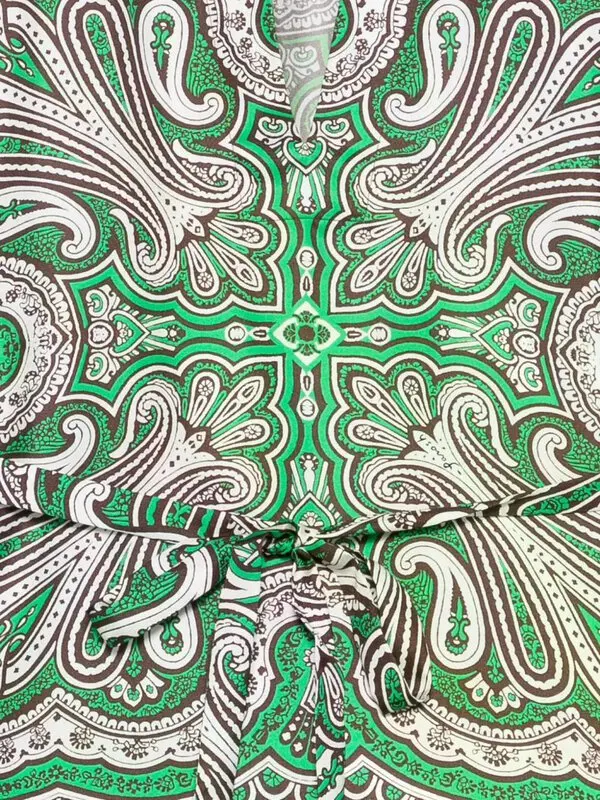P.a.r.o.s.h Paisley Tie-waist Blouse