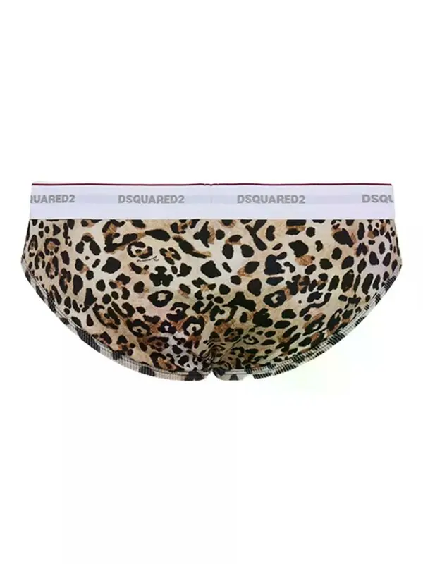 Dsquared2 Wild2 Leopard-print Brief
