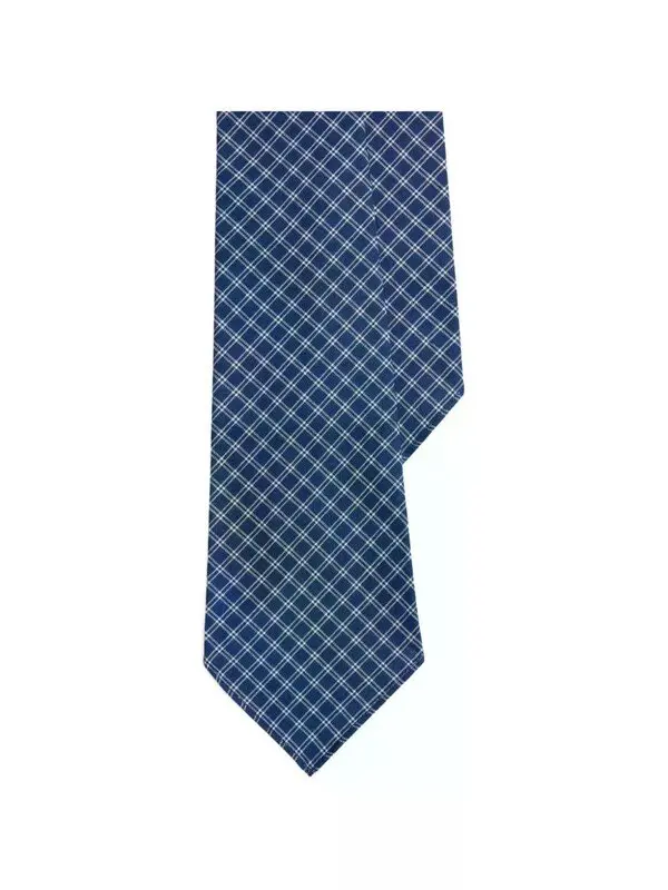 Polo Ralph Lauren Plaid-pattern Tie - Blue
