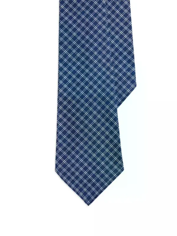 Polo Ralph Lauren Plaid Pattern Neck Tie