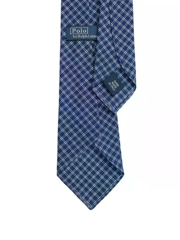 Polo Ralph Lauren Plaid Pattern Neck Tie