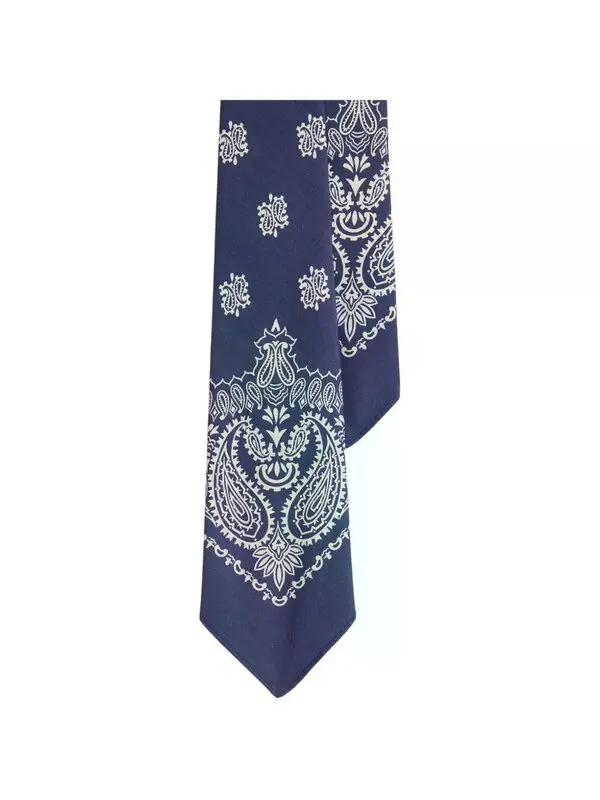 Polo Ralph Lauren Bandanna-print Tie - Blue