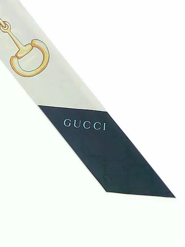 Gucci Chain-print Silk Scarf