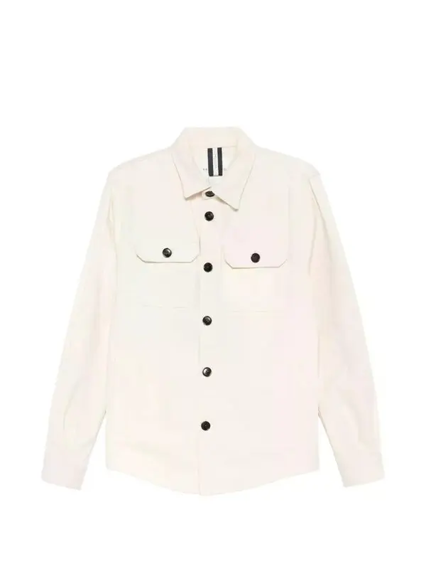 PROFUOMO Panelled Shirt Jacket