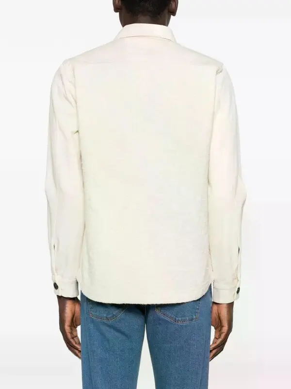 PROFUOMO Panelled Shirt Jacket