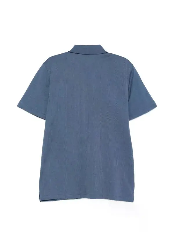 Corneliani Short-sleeve Polo Shirt - Blue