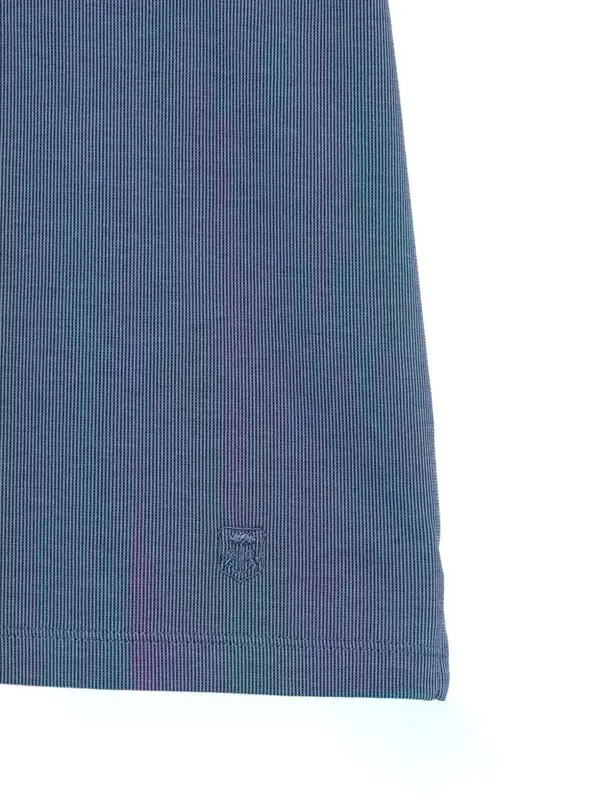 Corneliani Short-sleeve Polo Shirt - Blue