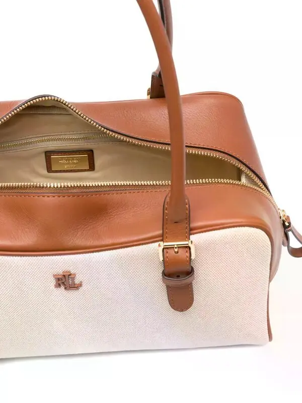 Ralph Lauren Buckle Charm Tote Bag