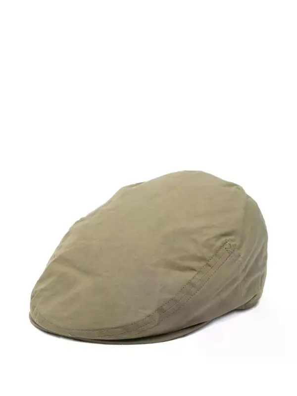 Barbour Logo-patch Flat Cap - Green